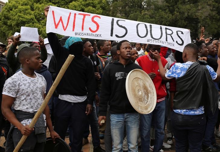 South Africa's Wits University Reopens As Student Protests Continue