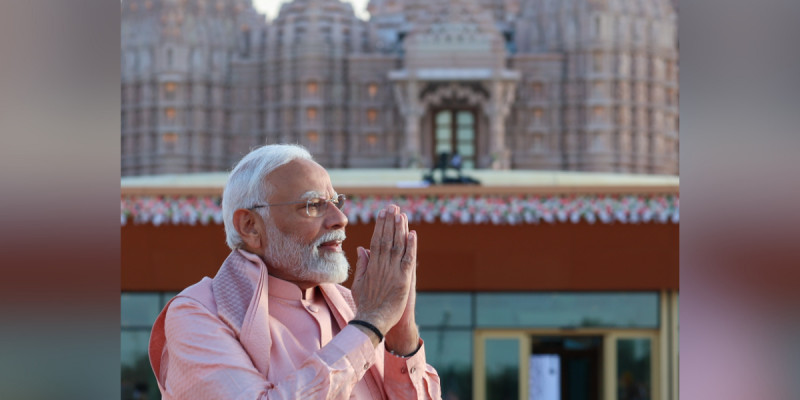 Modi Inaugurates Hindu Temple in Abu Dhabi
