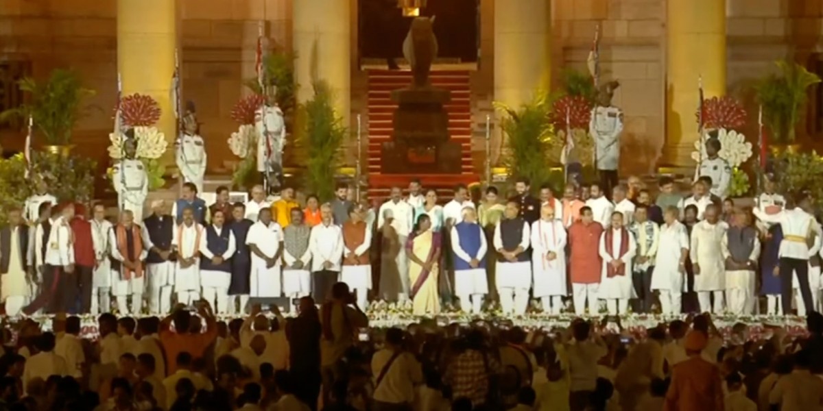 18th Lok Sabha: Narendra Modi Takes Oath as Prime Minister for 3rd Time